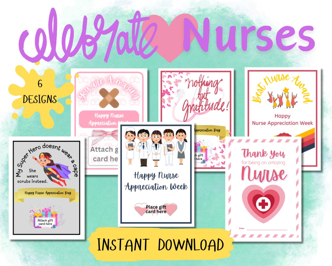 Nurse Appreciation Gift Card Holders, Gifts for Nurses, Gift Card ...