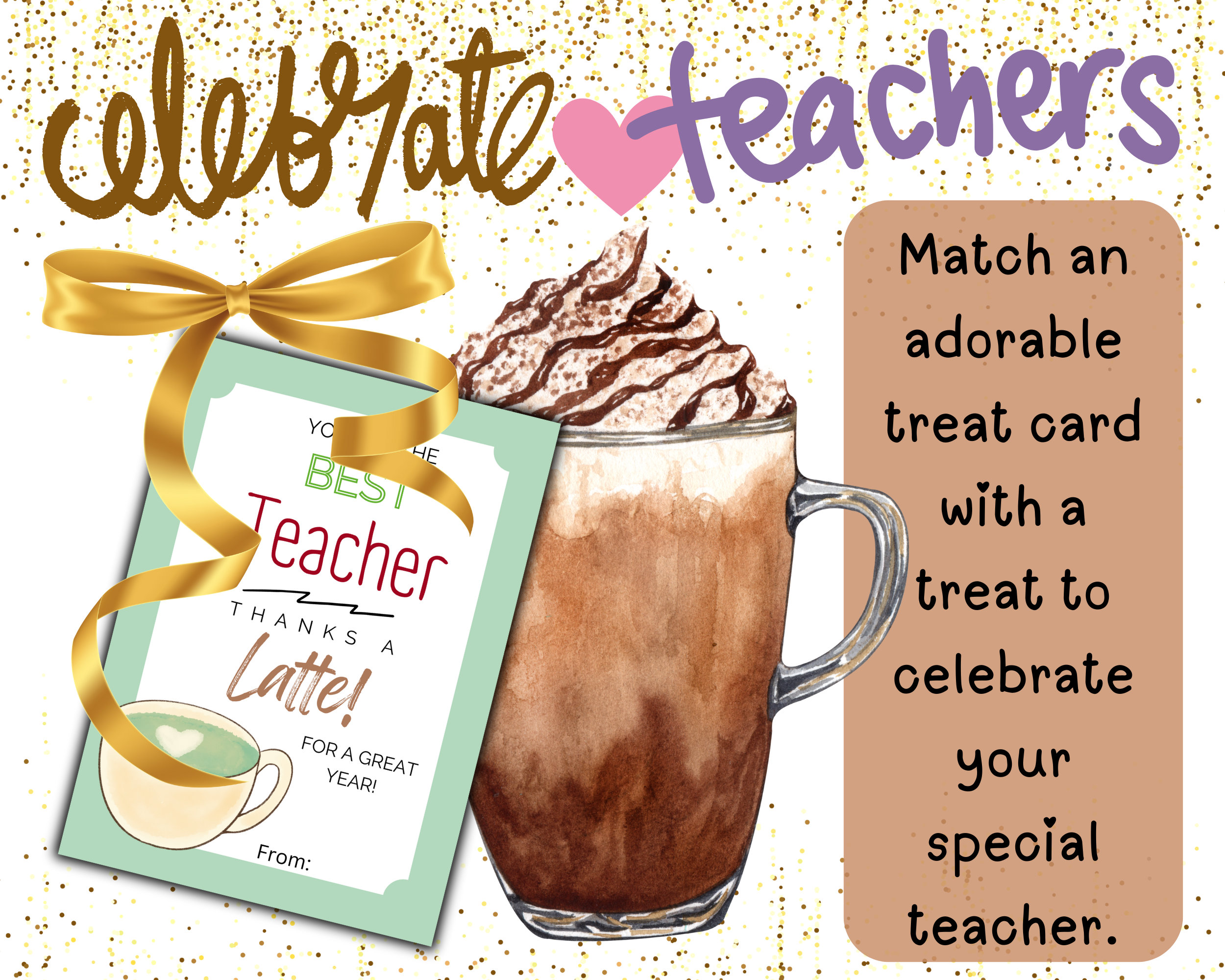 Teacher Appreciation Treat Tags, Gift Tags, Gift Ideas for Teachers - Etsy