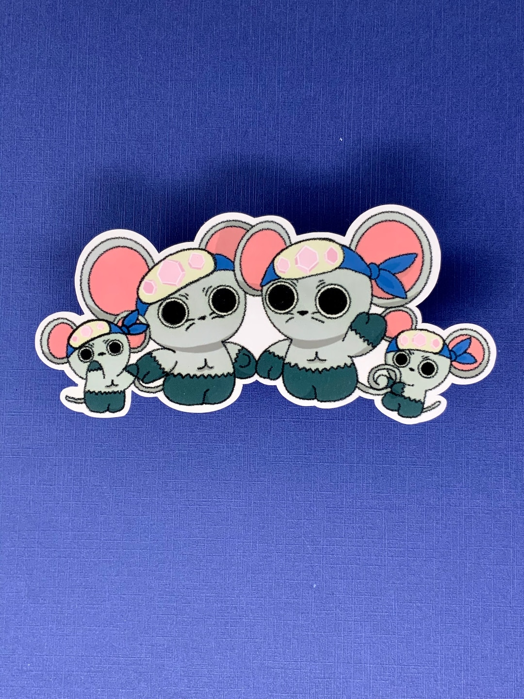 Demon Slayer Muscular Ninja / Maushold Sticker Cool Demon Ninja ...