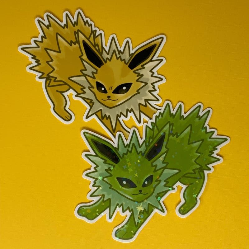 Jolteon Sticker - Etsy