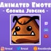 Twitch Goomba Mario Judge Animated Emote | Emote Mario Goombas | Mario ...