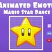 Twitch Animated Emote | Dancing Star | Emote Mario Star | Mario Emote ...