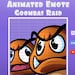 Twitch Goomba Mario Raid Animated Emote | Emote Mario Goombas | Mario ...