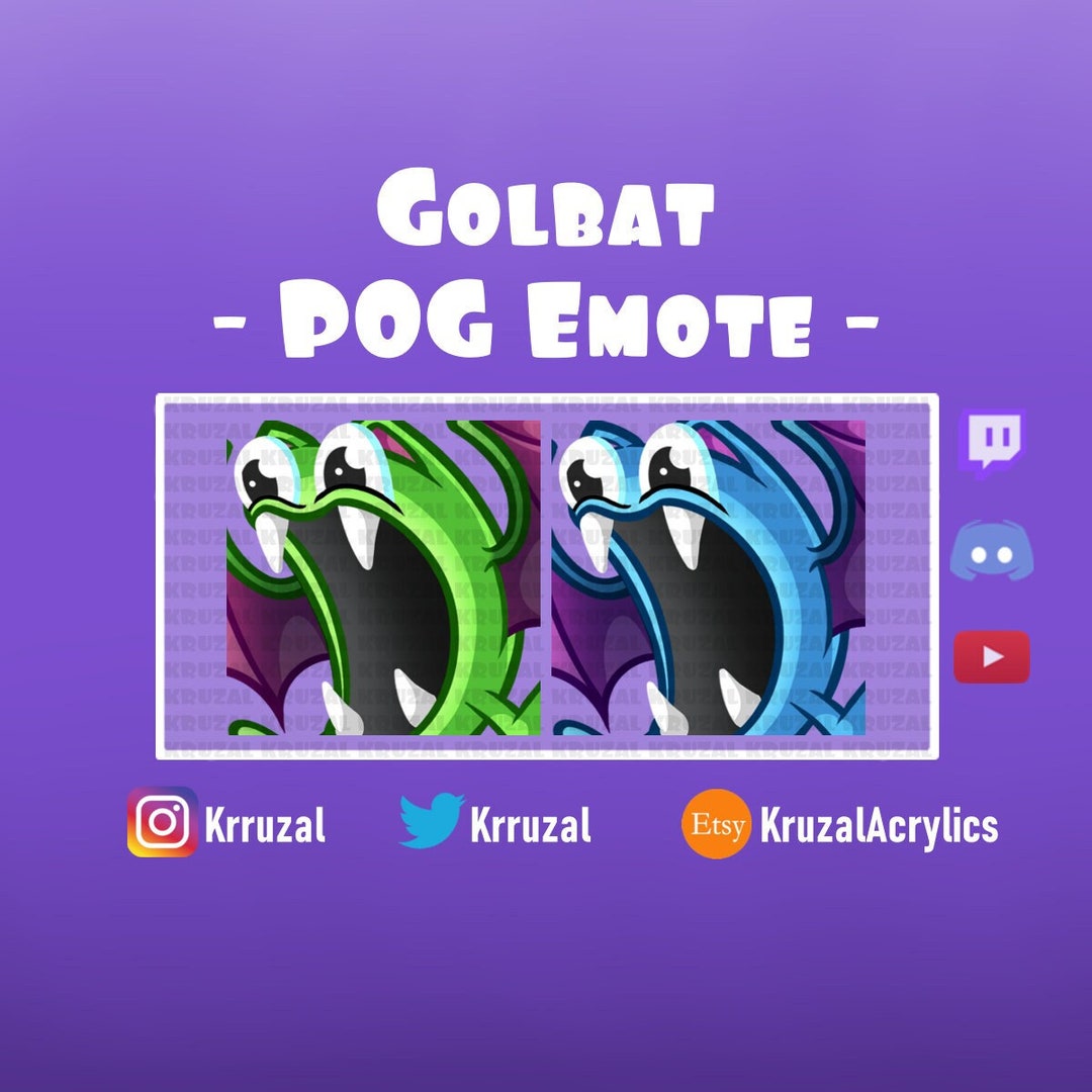 Emotes Nosferalto Shiny Pokemon Twitch | Emote Twitch | Discord Emote ...