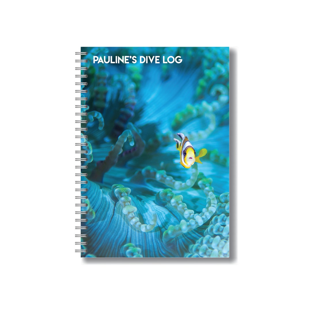 Custom Clownfish Waterproof Dive Log - Etsy