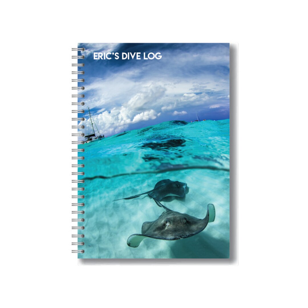Custom Stingray Waterproof Dive Log - Etsy