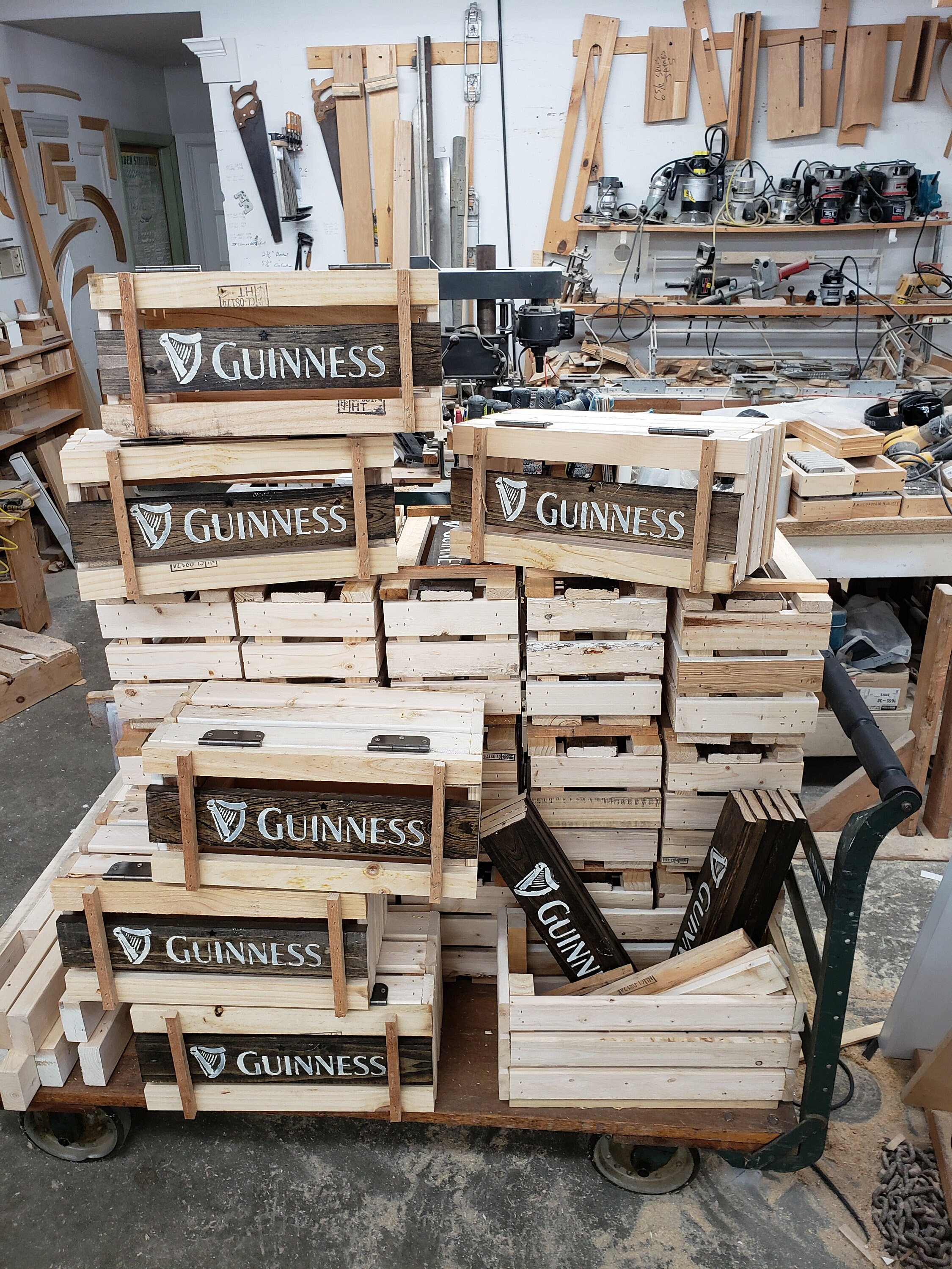 Guinness Beer Crate - Etsy