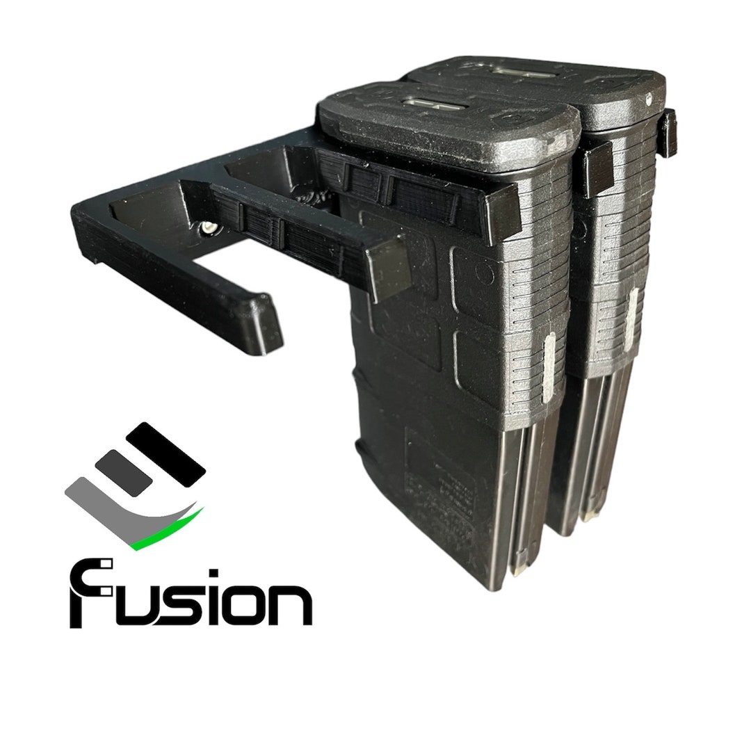 Fusion Mount™ for AR10 7.62x51 PMAG Magazine (4X) | Magnetic Wall Rack ...