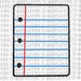 Notebook Paper for Clipboard *DIGITAL SVG ONLY* - Etsy