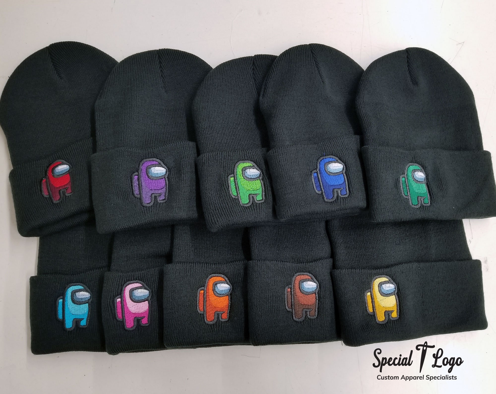 Imposter Among Us Beanies, Custom Beanie, Beanie Gift Idea, Skull Cap ...