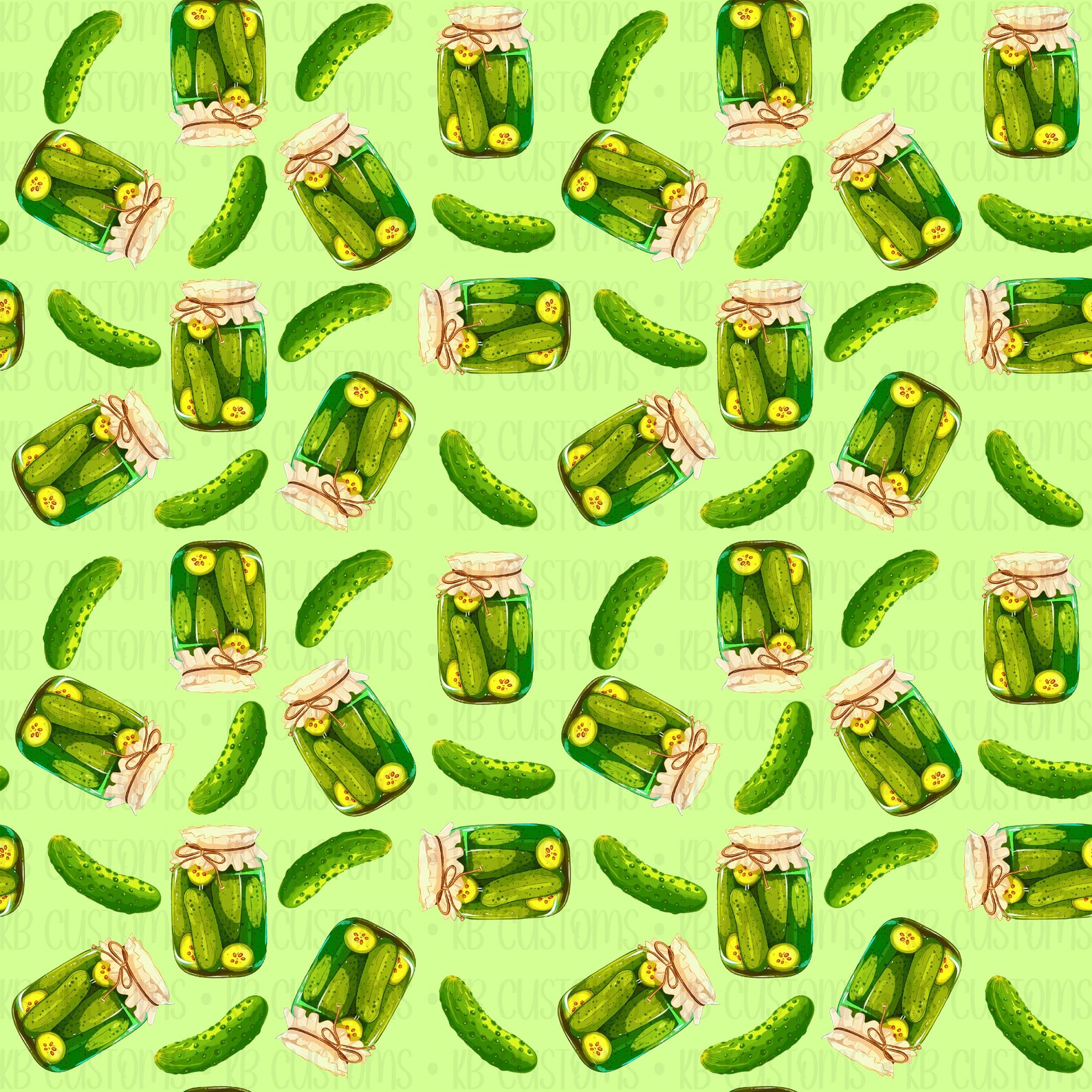 Pickle Seamless File, Seamless Pattern, Digital Paper, Pickles, Pickle ...