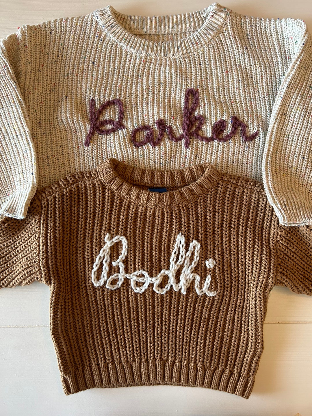 Personalized Baby Sweater - Etsy