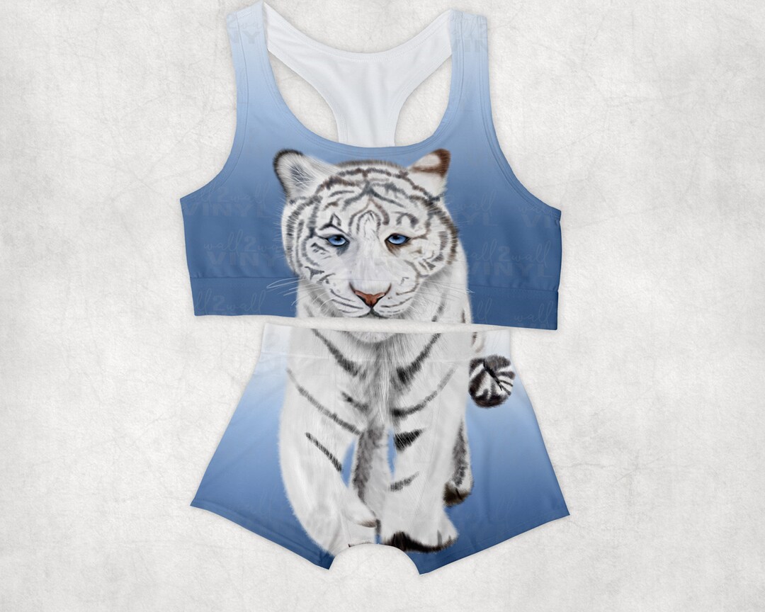 Full Tiger Boxer and Sports Bra Digital Design for Sublimation - Etsy