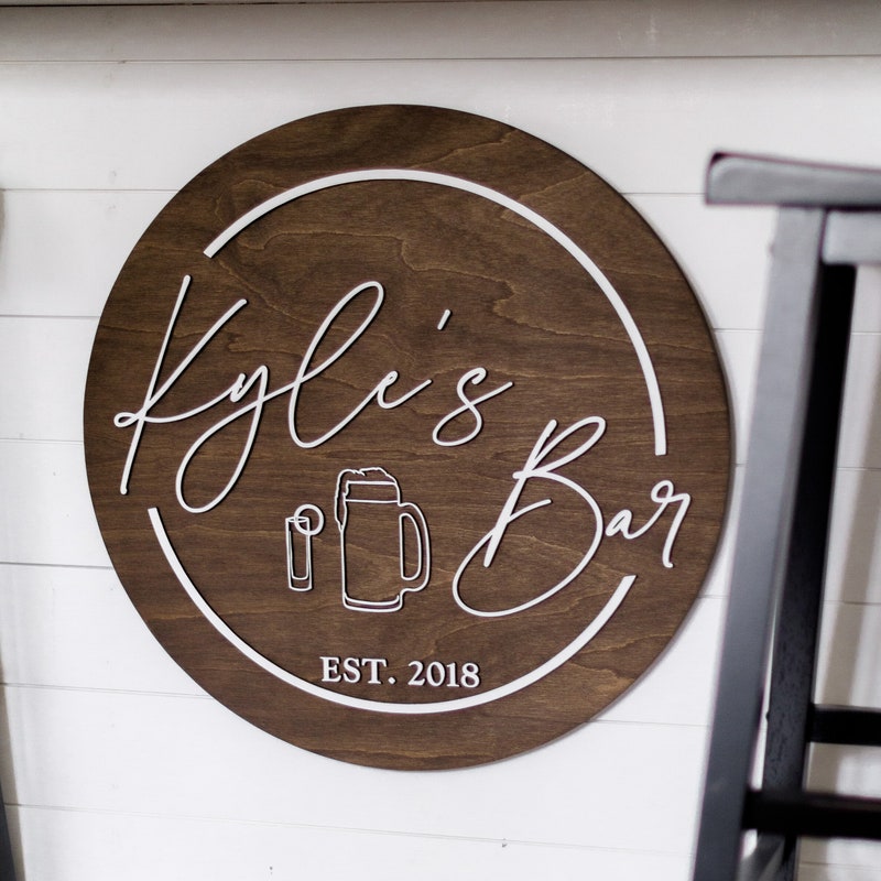 Large Bar Signs - Etsy
