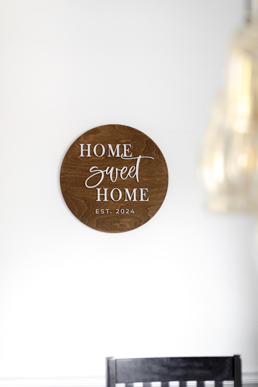 Home Sweet Home Sign, Gift for Her, Personalized Gift, Wooden Sign ...