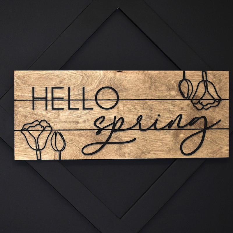 Painted Pallet Sign - Etsy
