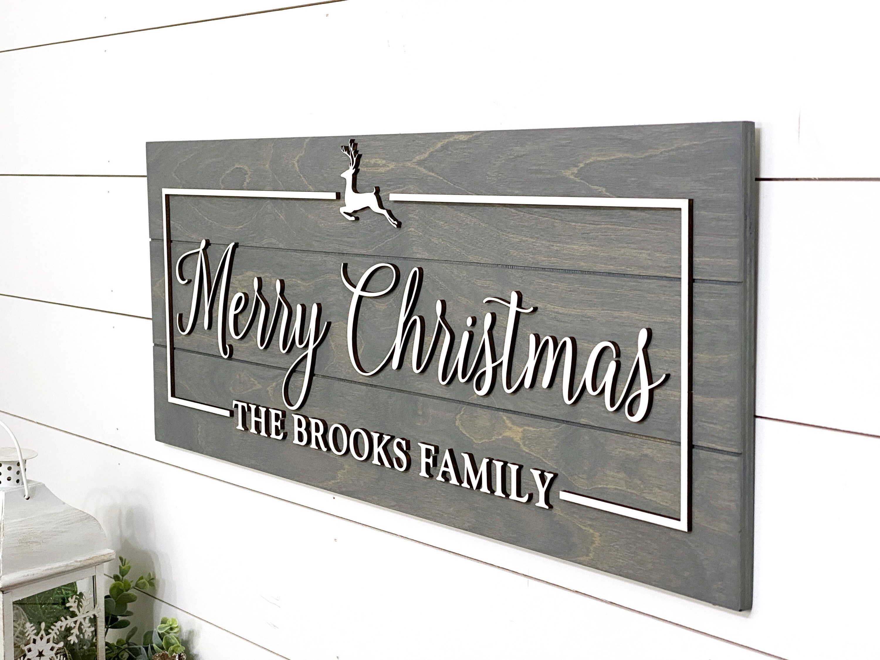 Pallet Sign - Christmas Sign - Custom Wood Sign - 3D Sign - Custom ...