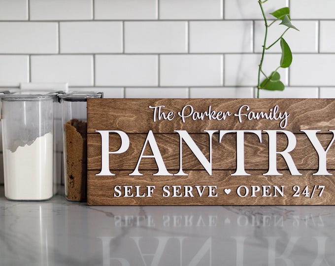 Pantry Sign - Etsy
