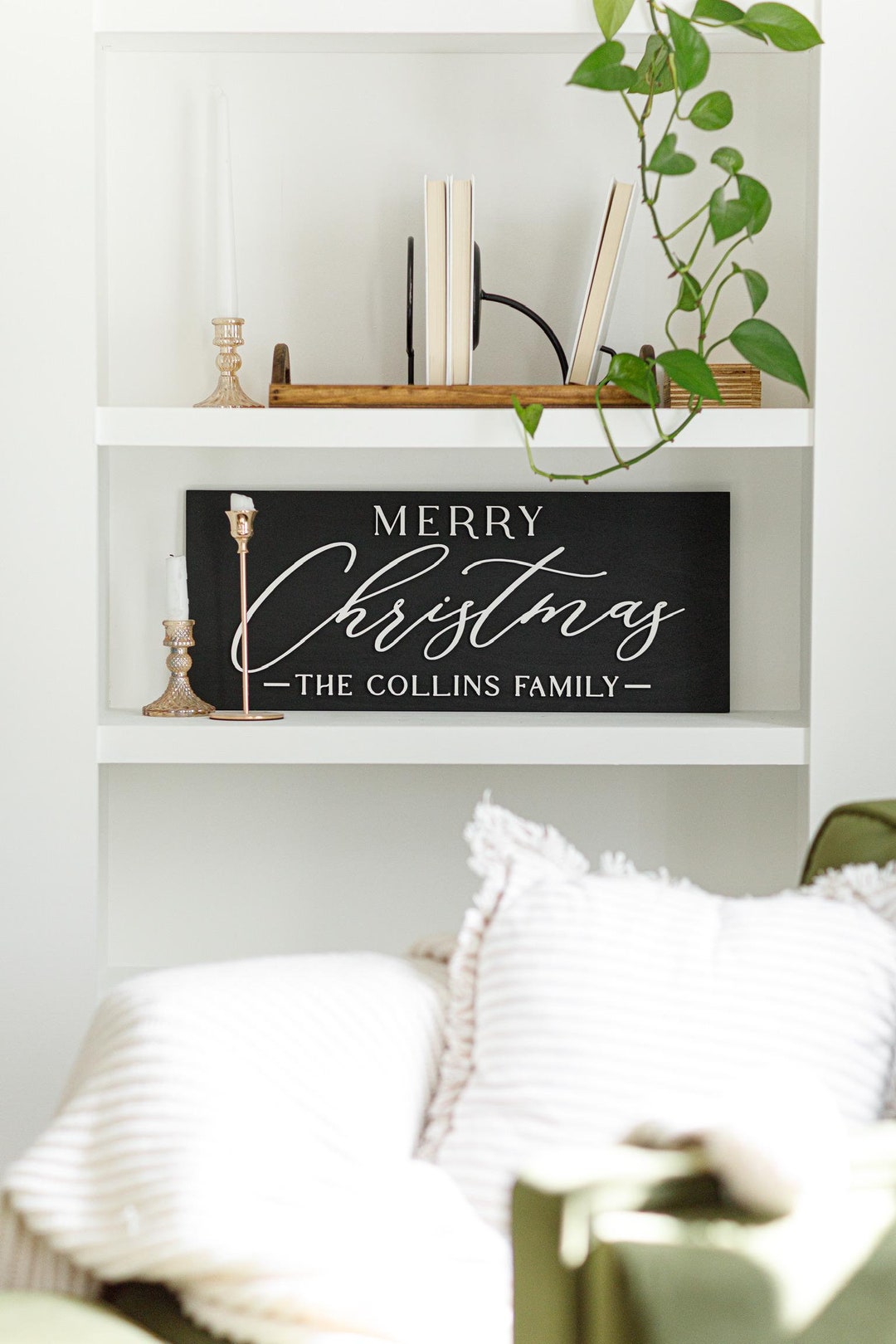 Christmas Sign, Custom Wood Sign, 3D Sign, Custom Christmas Gift ...