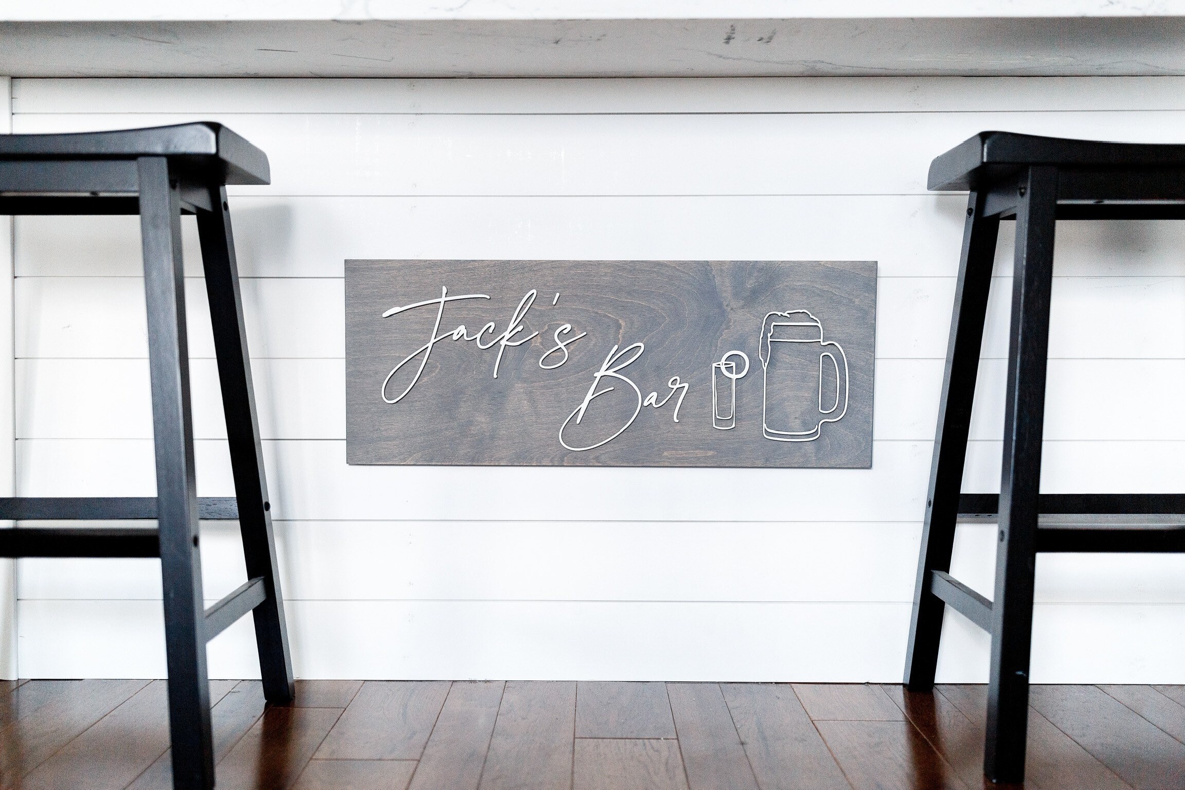 Pallet Sign Bar Sign Custom Wood Sign 3D Sign - Etsy