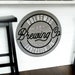 Personalized Brewing Company Sign, Custom Bar Sign, Home Bar Brewery ...