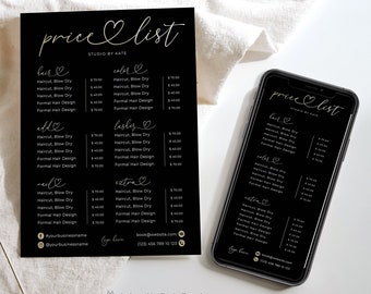 Hair Oil Customer Guide Template Editable Hot Oil Hair - Etsy