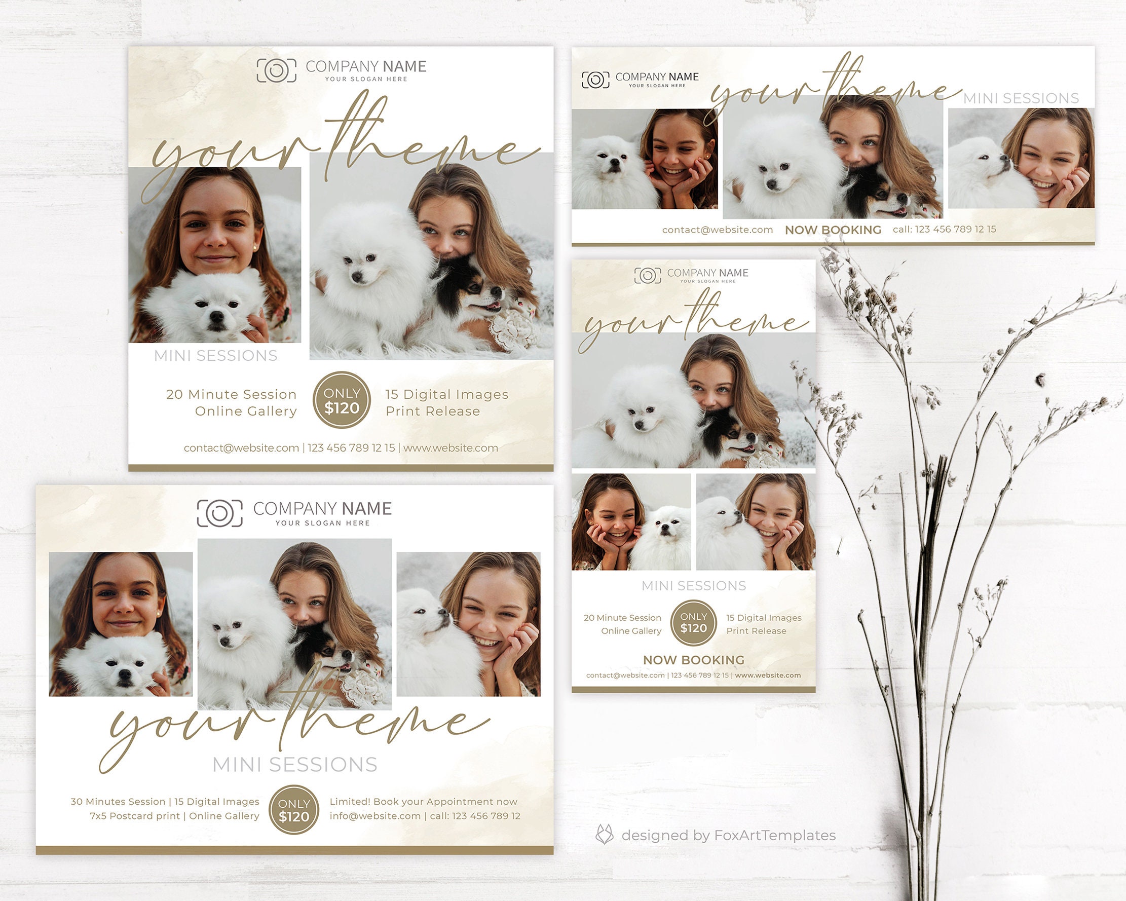 Mini Session Template Set Minis Mini Sessions Template Fall Minis ...