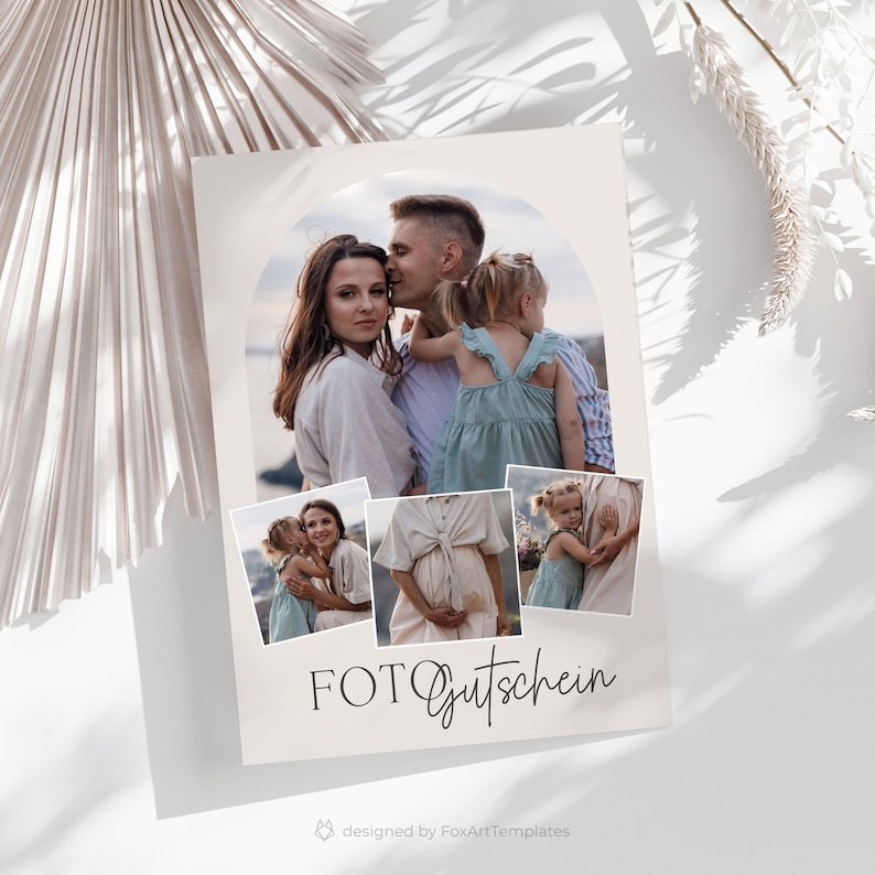 Photography Gift Certificate Template, Editable Gift Card - Etsy