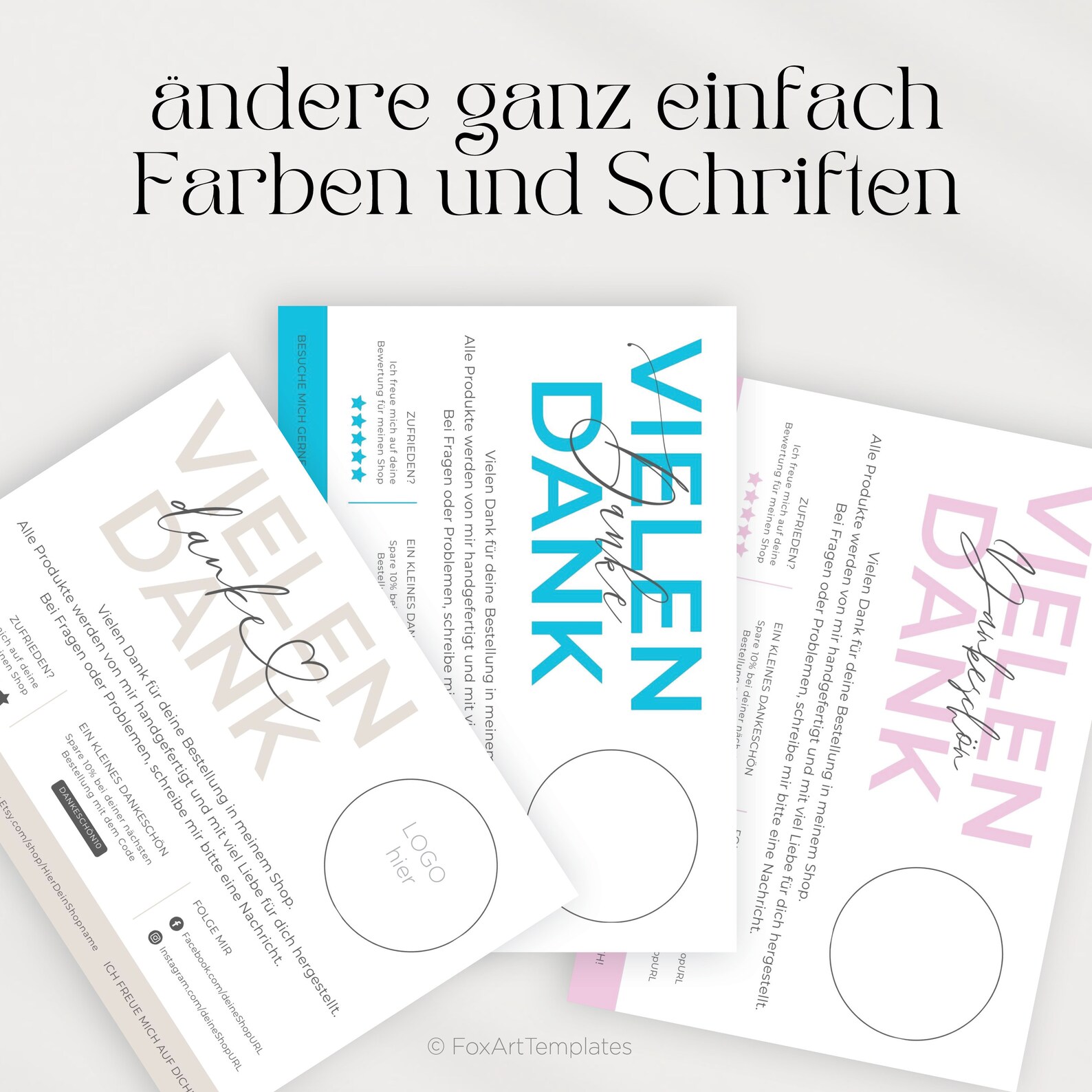 Vielen Dank Für Deine Bestellung Paketbeileger Für Kunden - Etsy