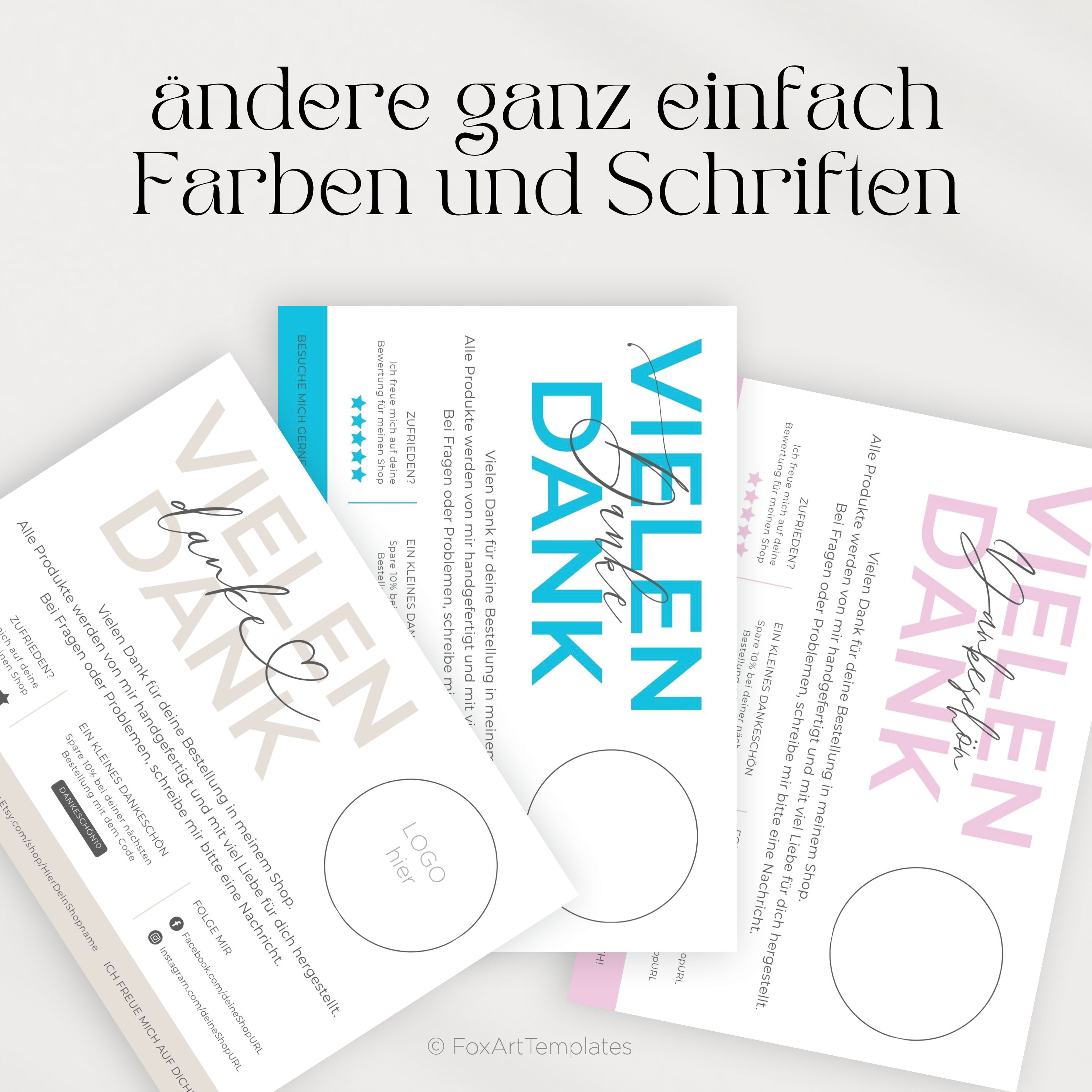 Vielen Dank Für Deine Bestellung Paketbeileger Für Kunden - Etsy