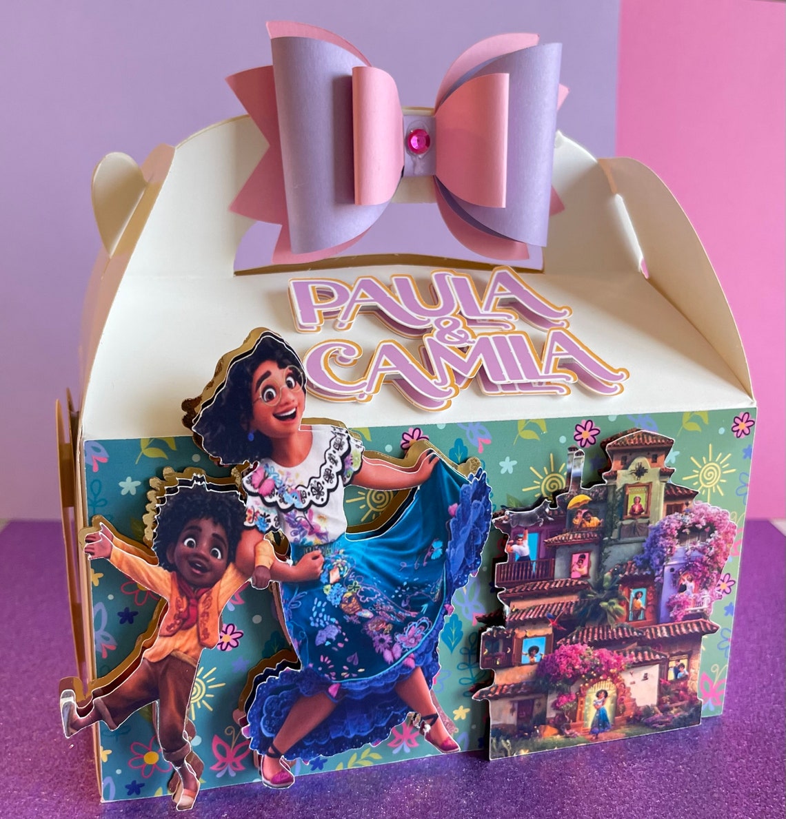Encanto Favor Boxes Mirabel Treat Boxes Isabela Party - Etsy