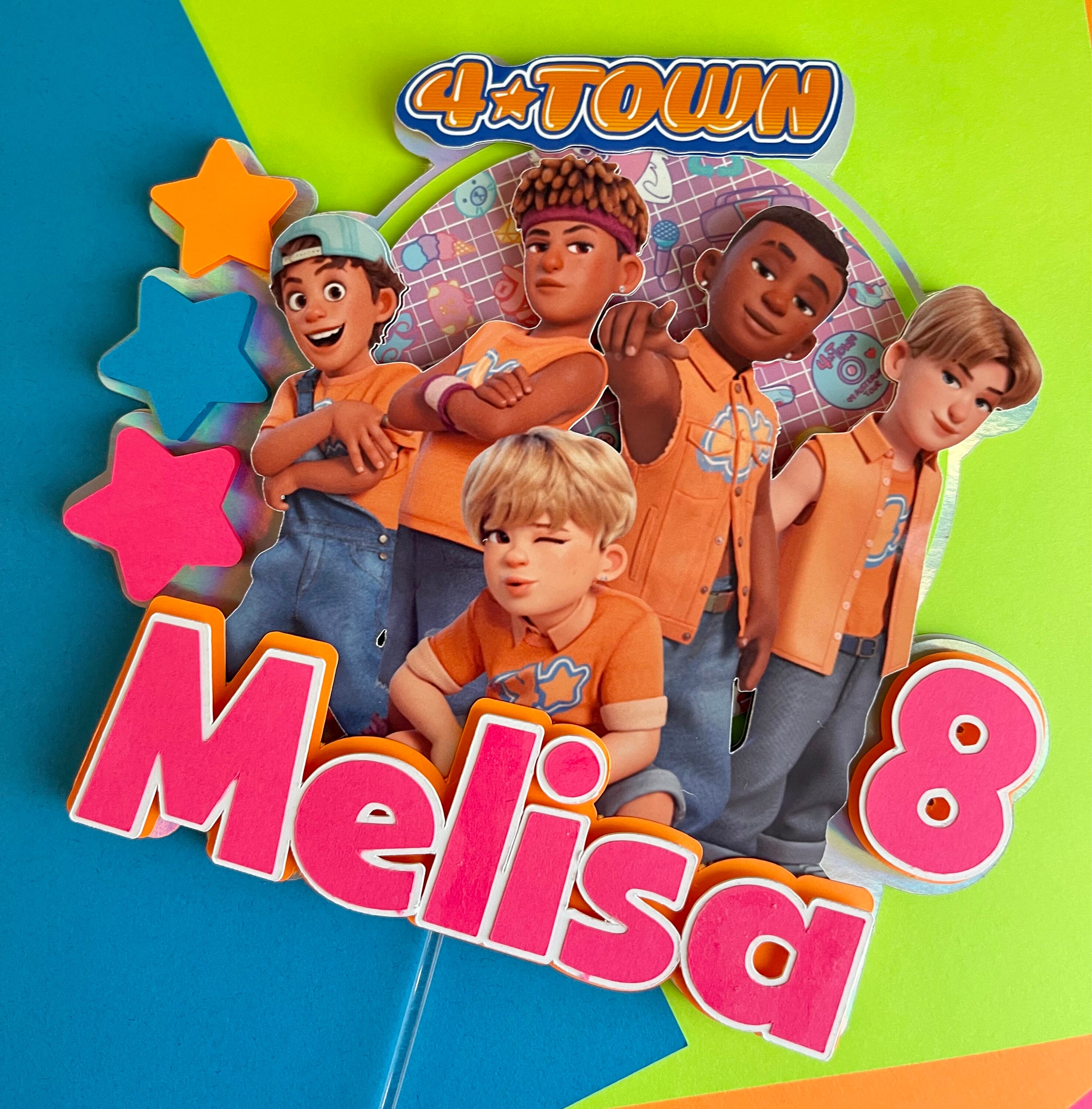 Turning Red Cake Topper 4 Town Cake Topper Mei Mei Cake - Etsy