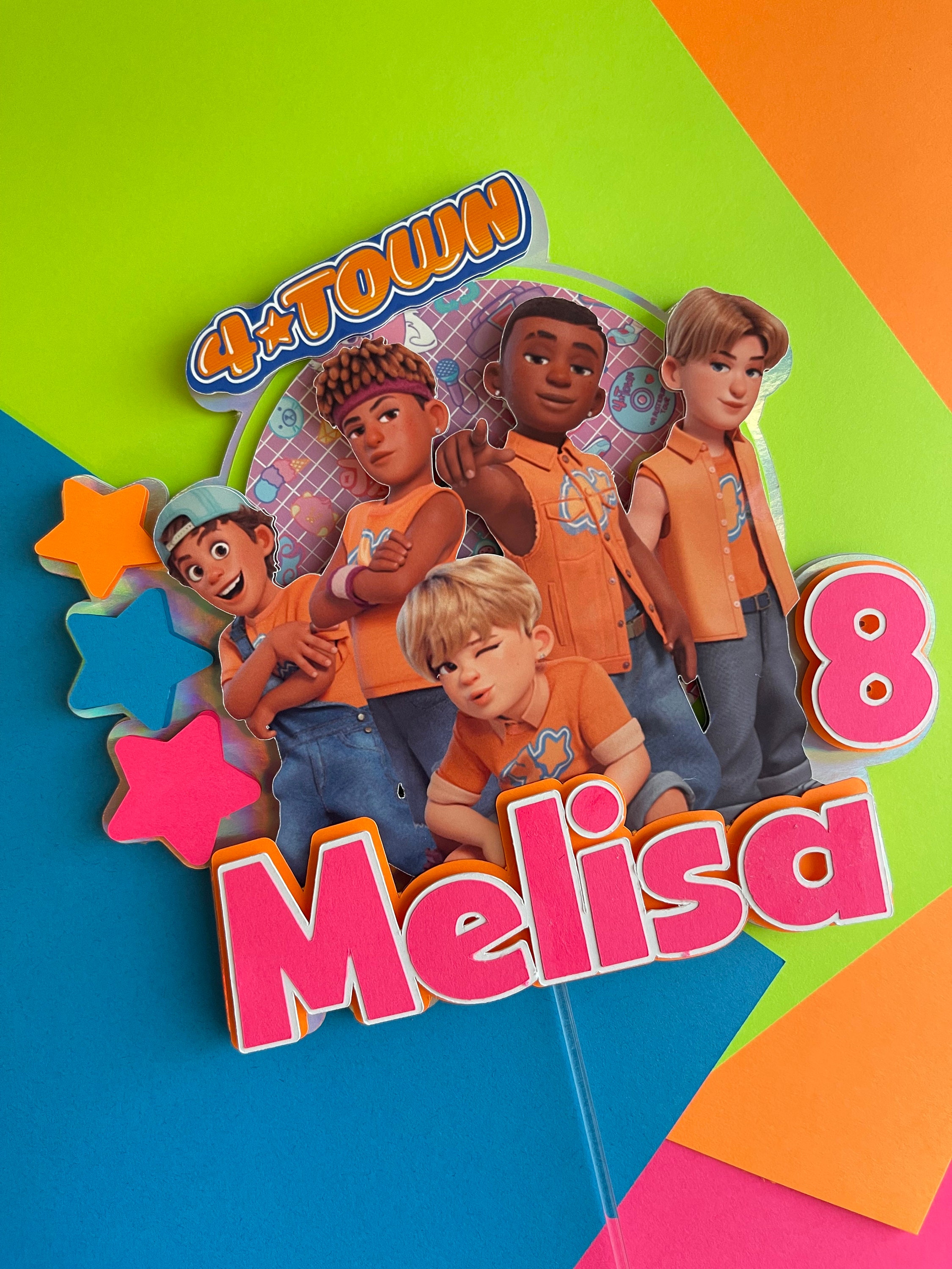 Turning Red Cake Topper 4 Town Cake Topper Mei Mei Cake - Etsy