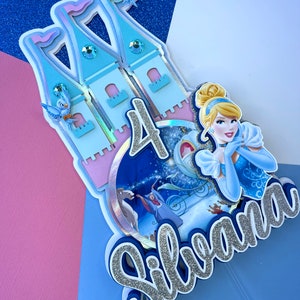 Cinderella Cake Topper - Cenicienta Cake Topper - Princess Theme ...