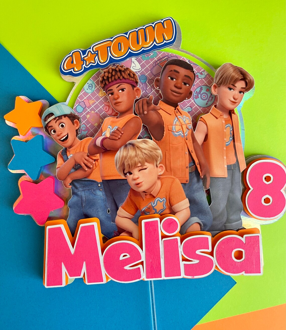 Turning Red Cake Topper 4 Town Cake Topper Mei Mei Cake - Etsy