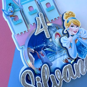 Cinderella Cake Topper - Cenicienta Cake Topper - Princess Theme ...