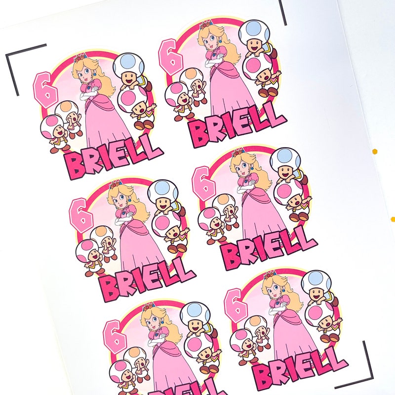 Peach Labels - Etsy