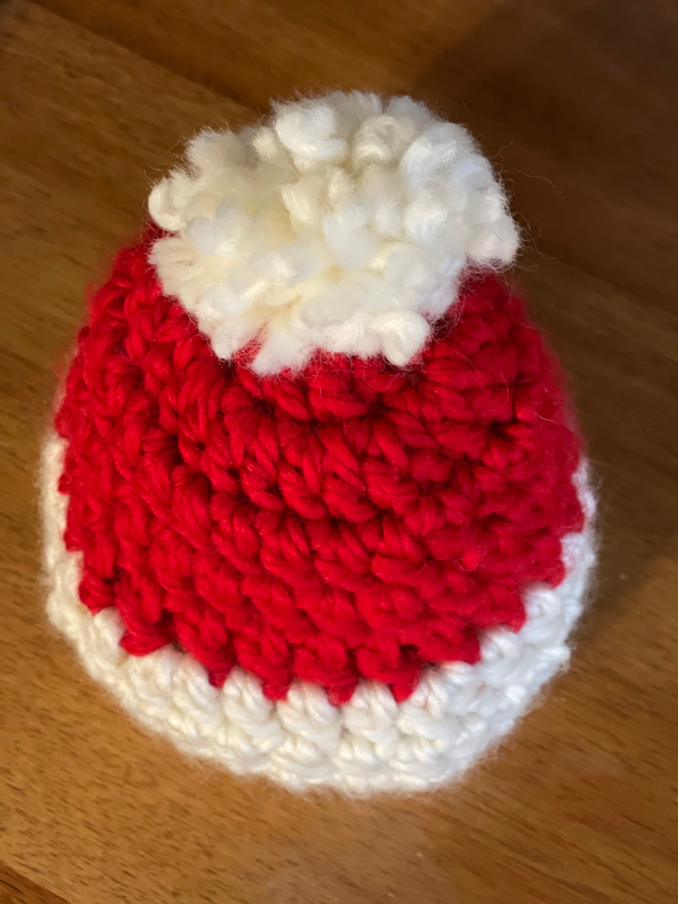 Baby Christmas Santa Beanie - Etsy Denmark