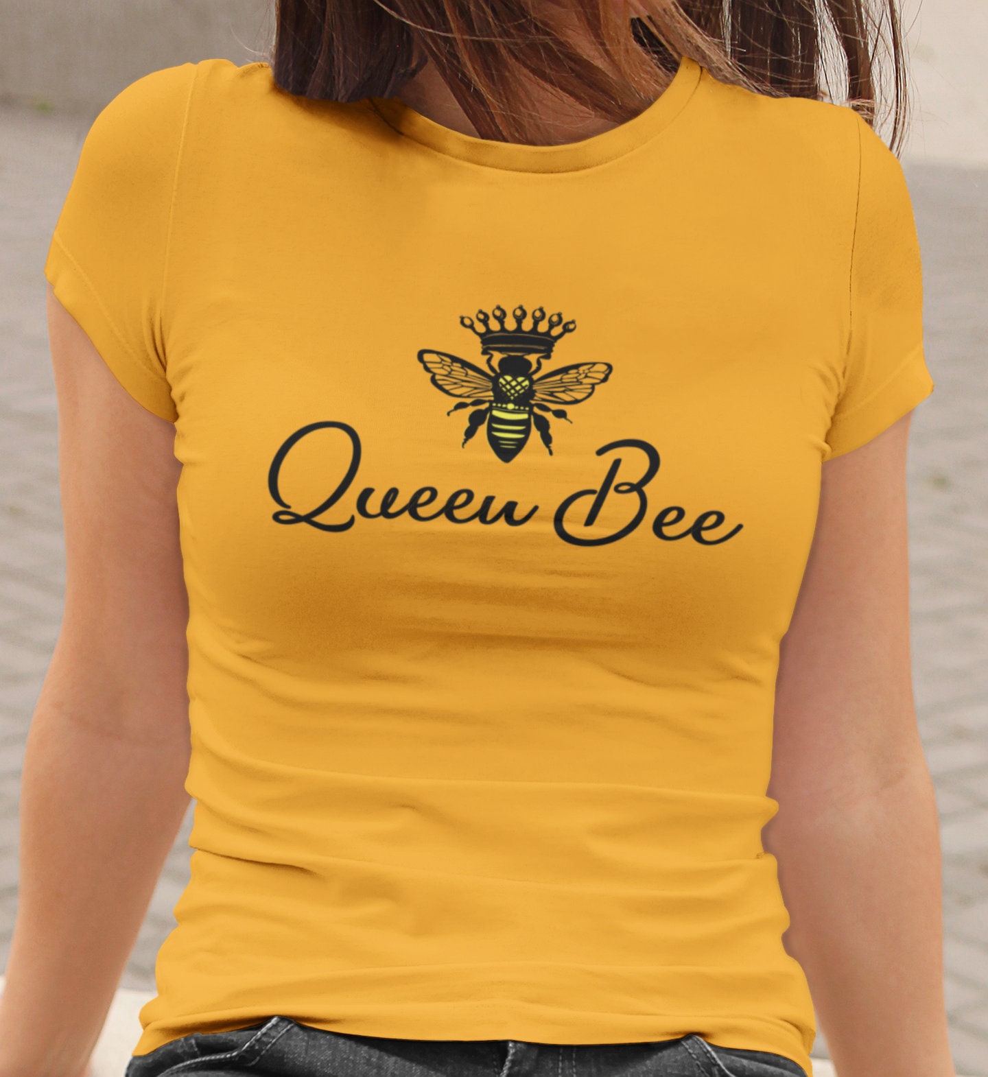 Queen Bee Women's T Shirt Honeybee Tee Shirt Any Colour | Etsy UK