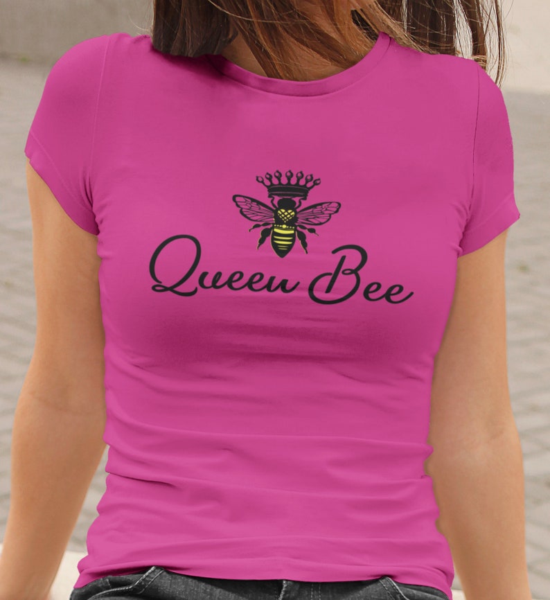 Queen Bee Women's T Shirt Honeybee Tee Shirt Any Colour | Etsy UK