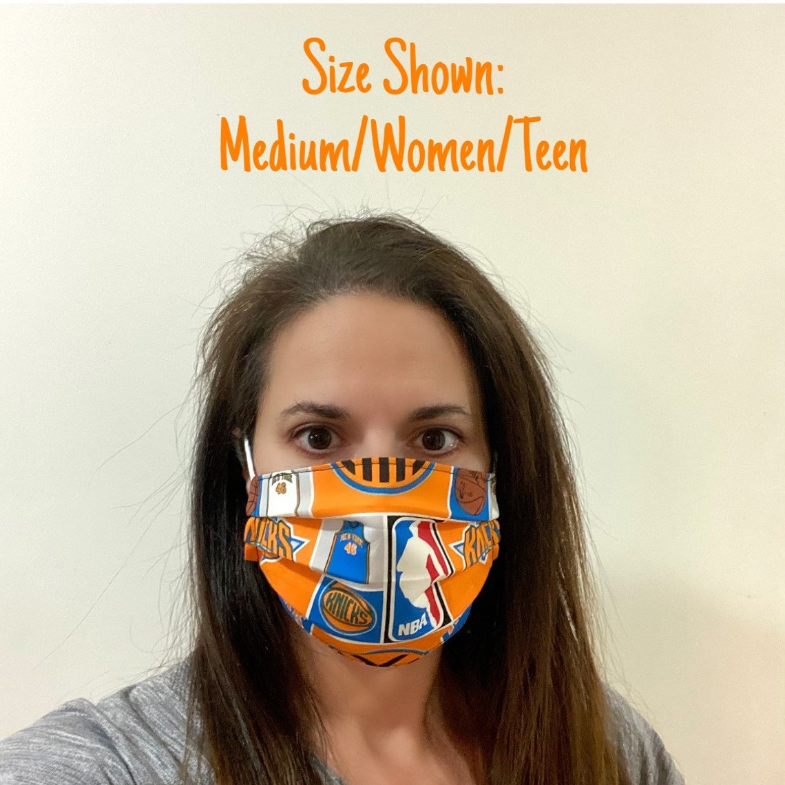 New York Knicks NBA Face Mask - Etsy