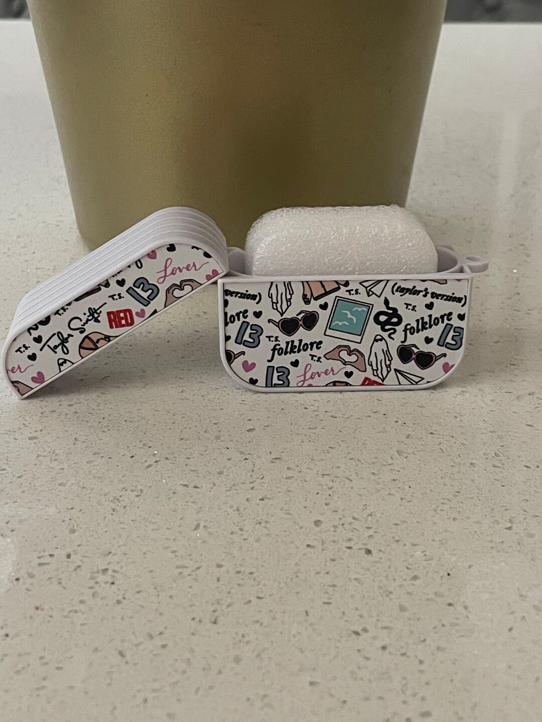 Taylor Swift Era Pattern Apple AirPod Case, Swiftie Gift Idea, Taylors Version Accessories, TS ...