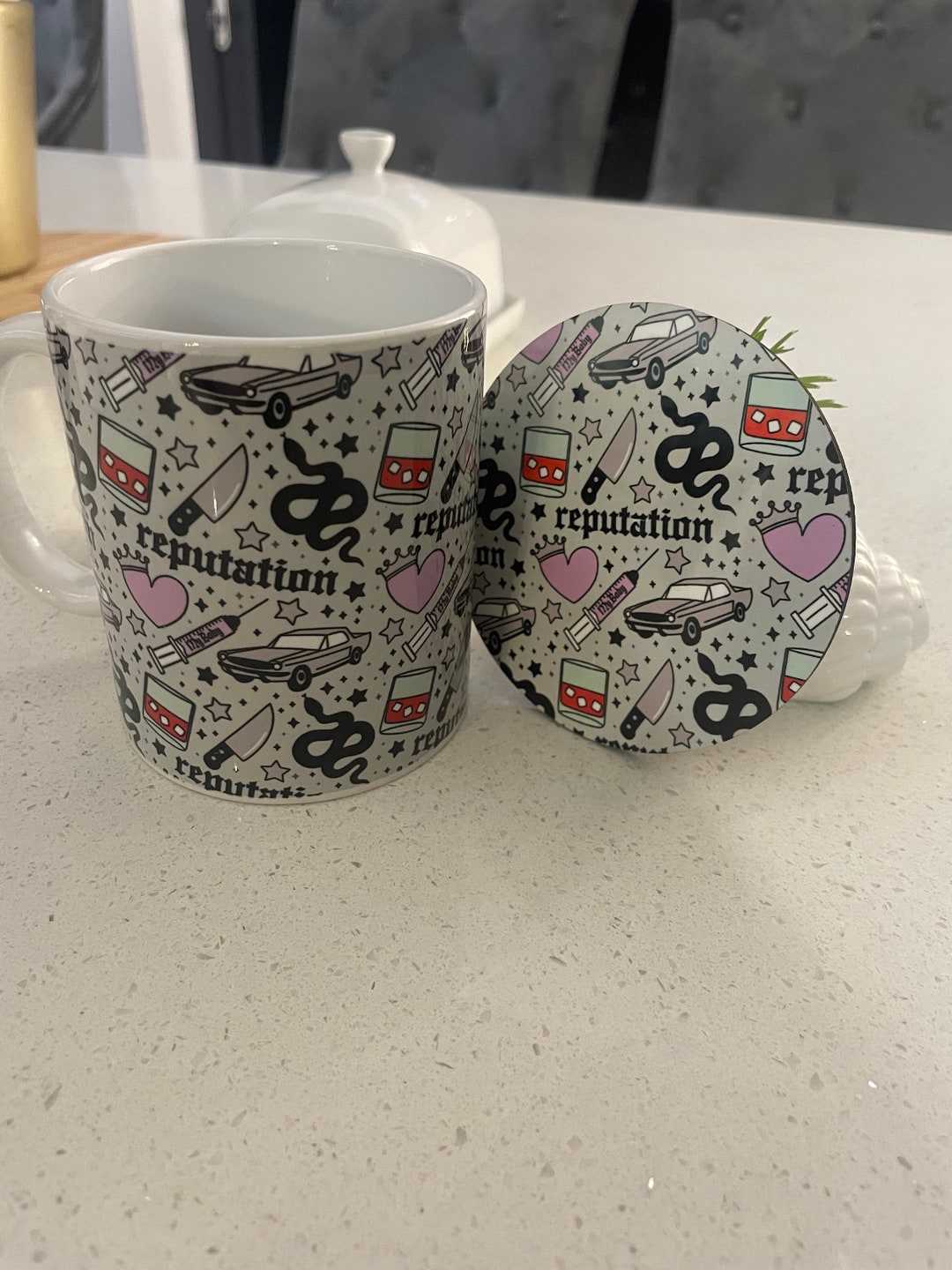 11oz Taylor Swift Era Mug and Coaster Set, Swiftie Gift Idea, Taylors ...