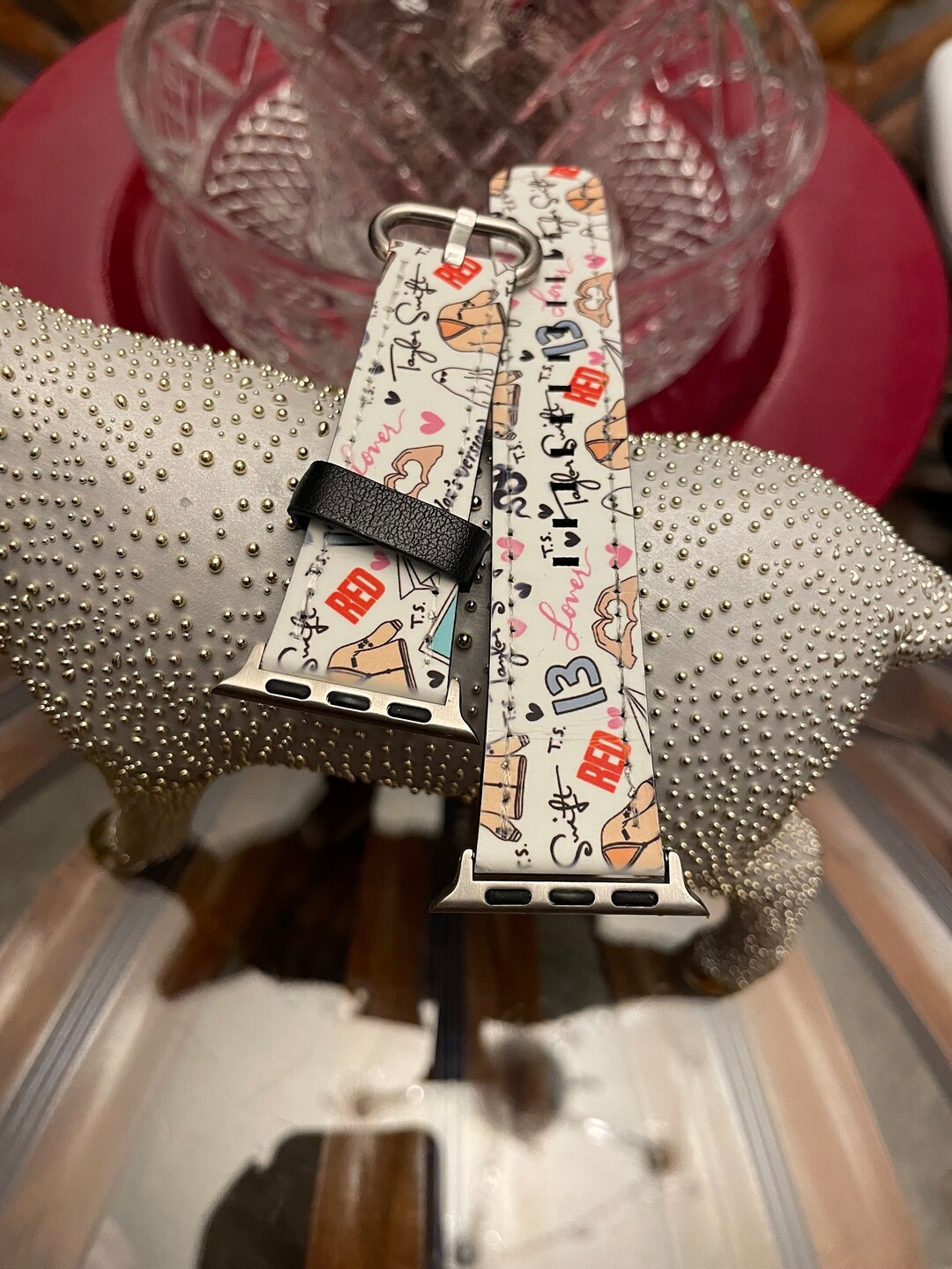 Taylor Swift Era Pattern Apple Watch Band, Swiftie Gift Idea, Taylors Version Accessories, TS ...