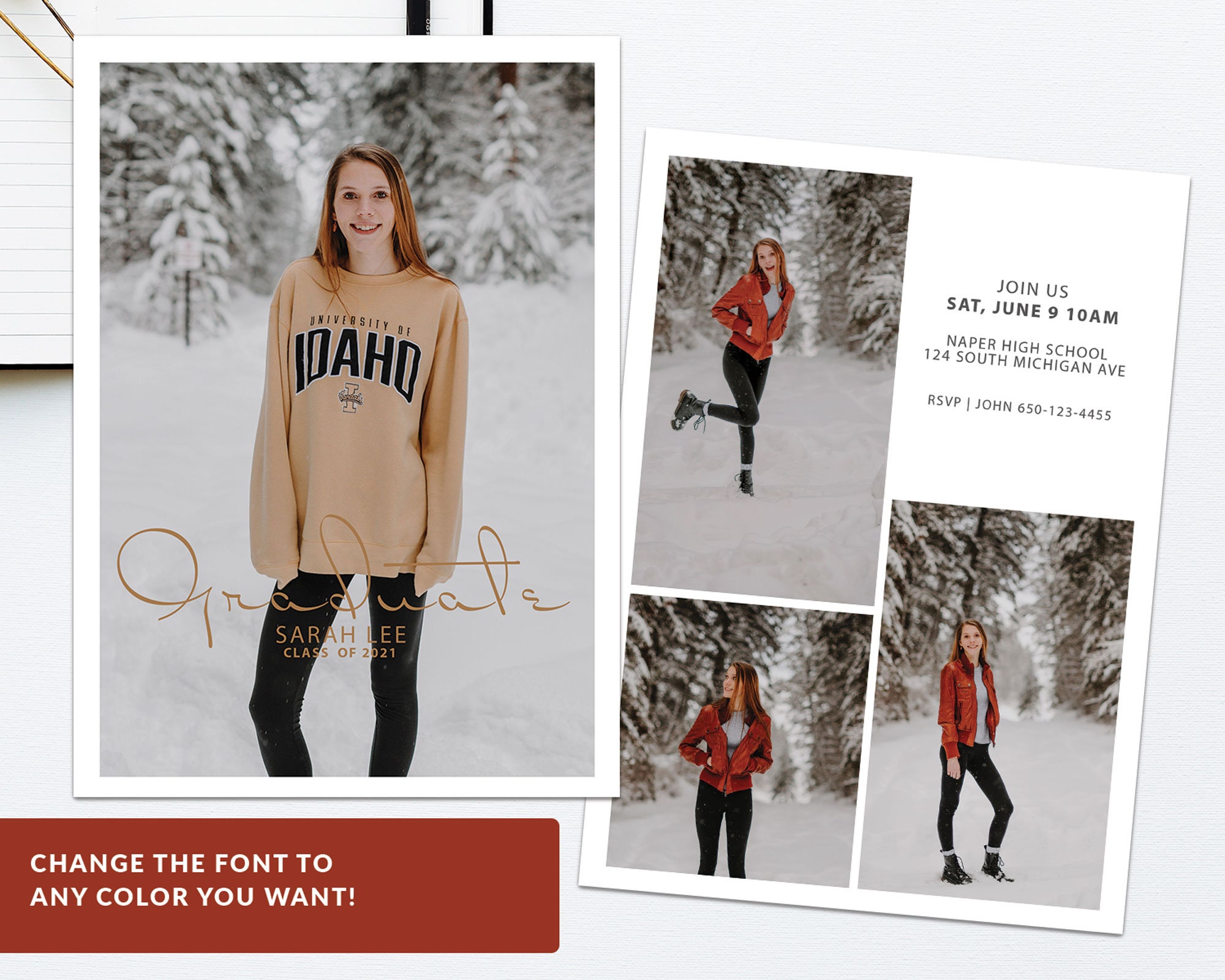 1 Savi Abschlussankündigungsvorlage Vollständig anpassbare Moderne ...