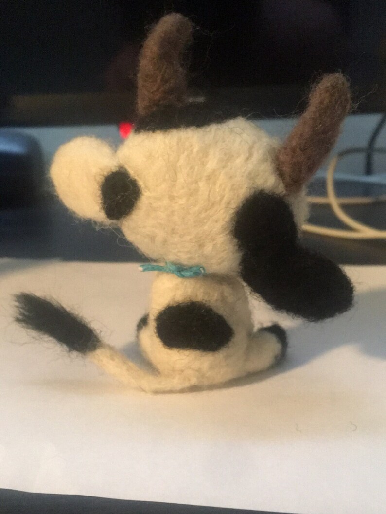 Cute Cow Charm W/glass Eyes - Etsy