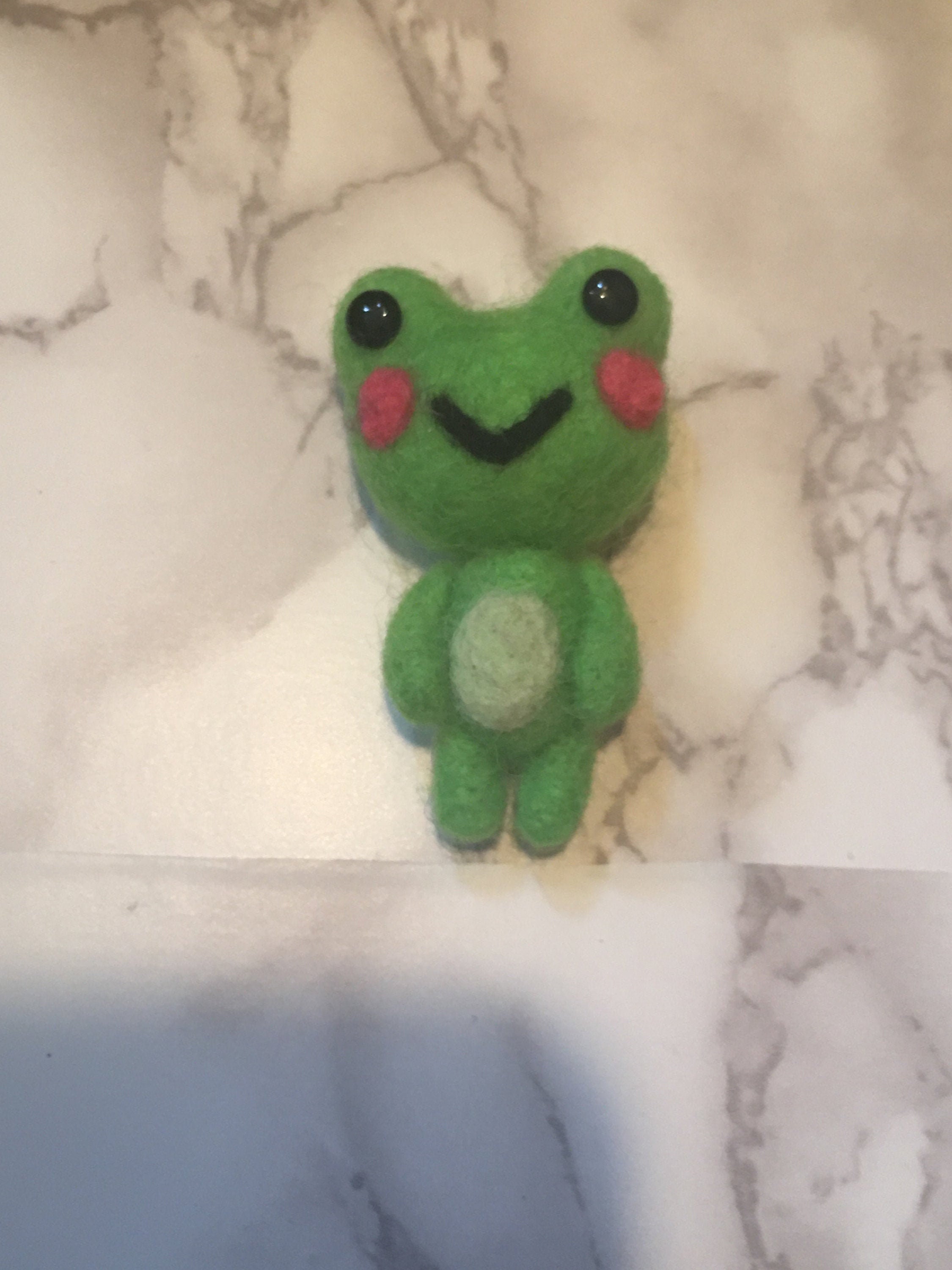Cute Frog Charm - Etsy