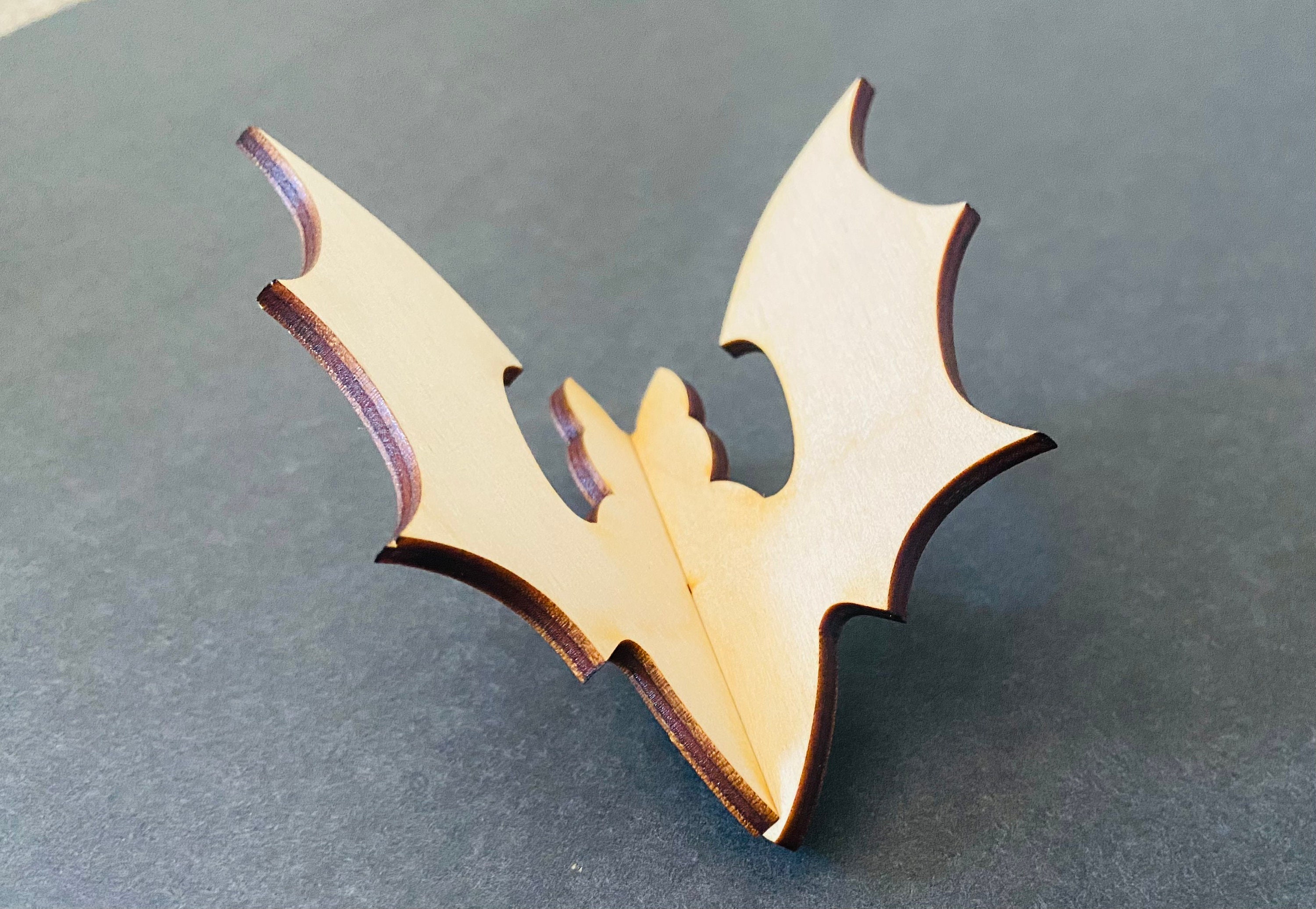 3D Bat SVG CUT FILE 3 Sizes Halloween Spooky | Etsy