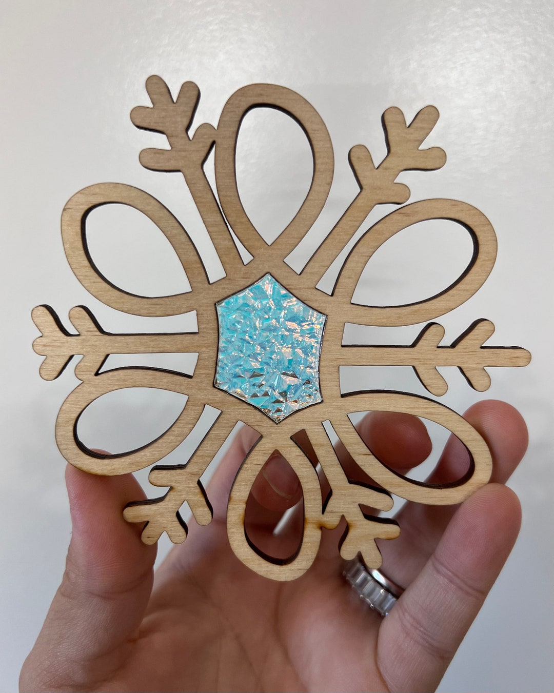 Snowflake Sun Catcher SVG | Snowflake | Christmas | Sun Catcher - Etsy