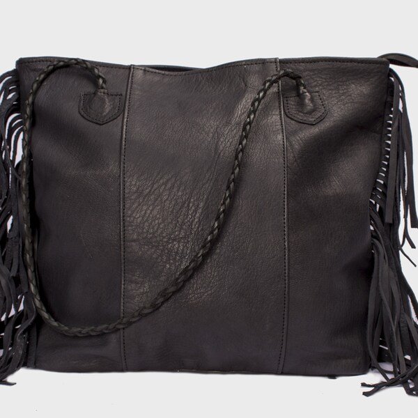 Leather Fringe Purse - Etsy